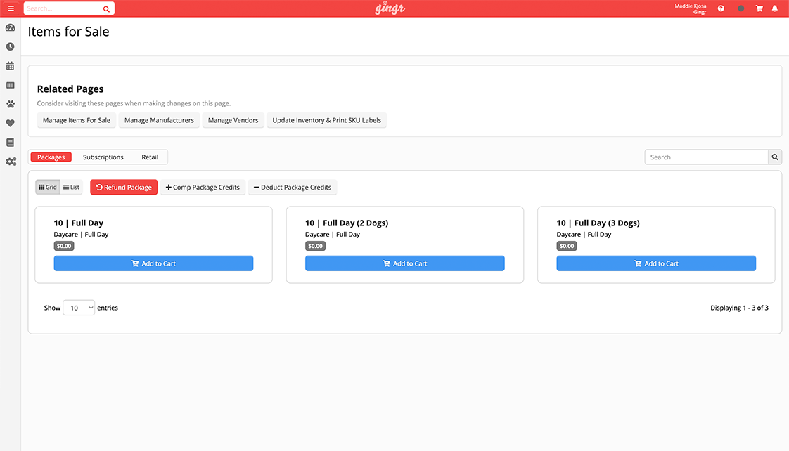 Gingr for Dog Park & Dog Bar Software Needs | Gingr